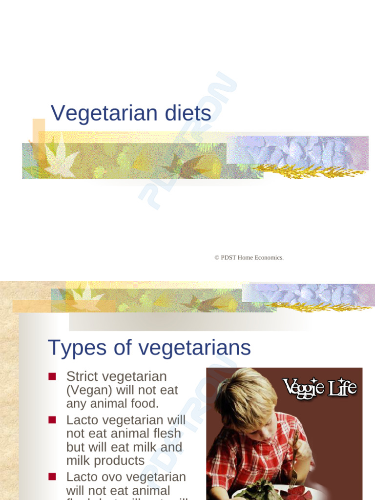 Understanding Vegetarian Diets and Guidelines | PDF | Wellness