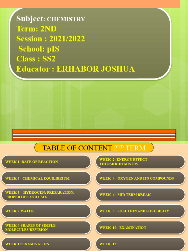Exothermic Reaction Indicators in Chemistry | PDF | Reaction Rate ...