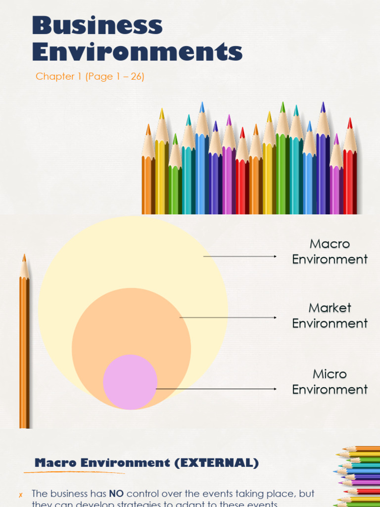 Understanding Business Environments | PDF | Supply Chain Management ...