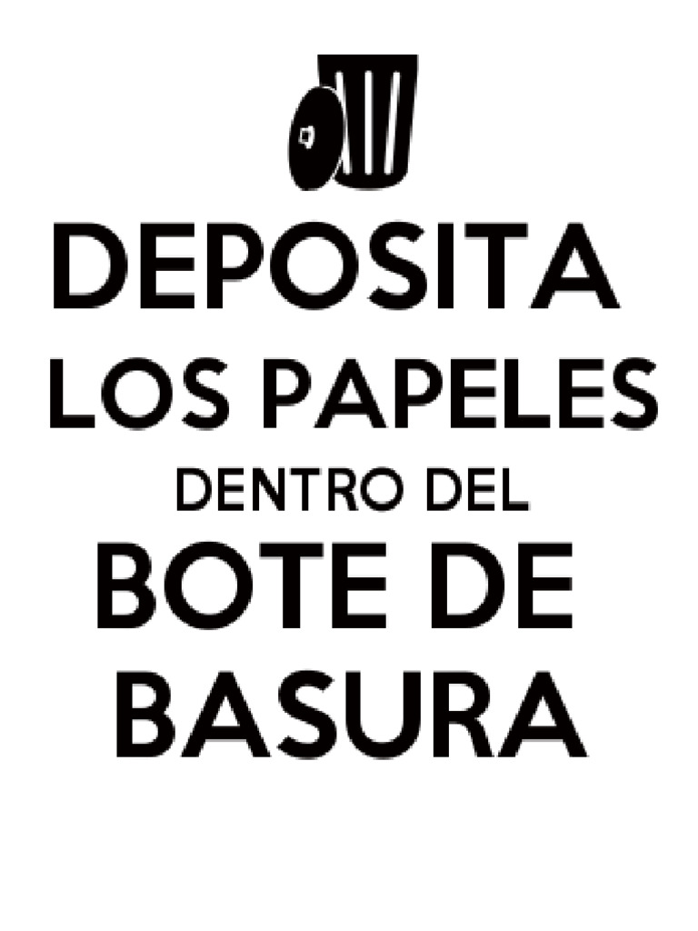 Tirar Los Papeles en El Bote | PDF