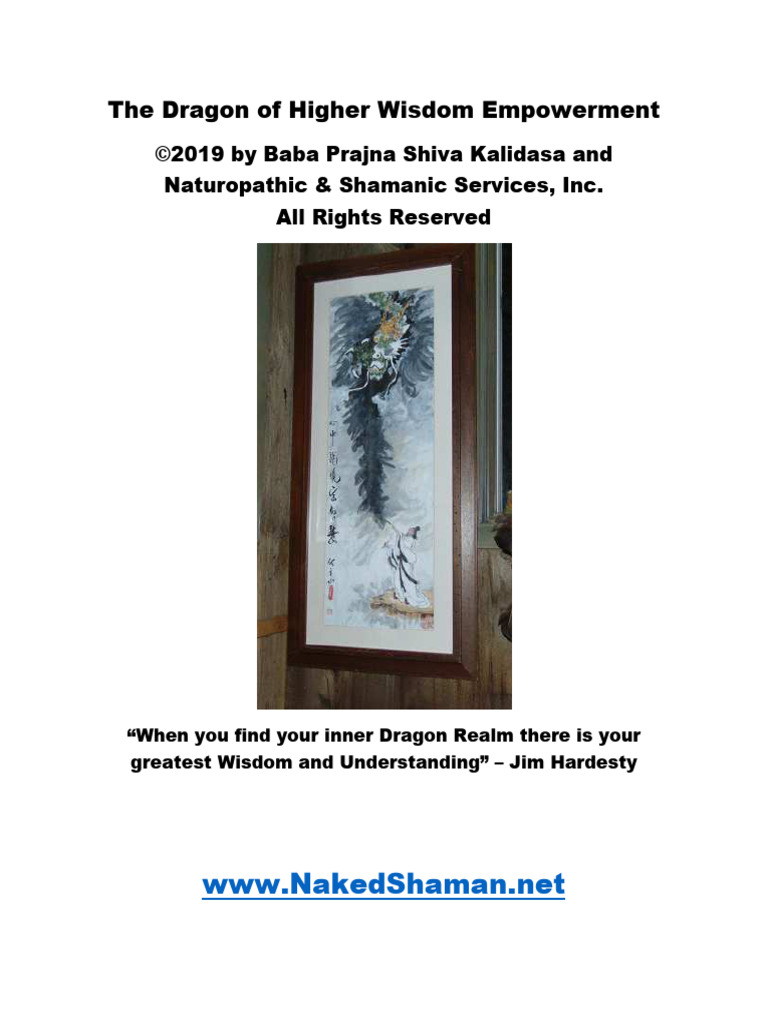 Dragon of Higher Wisdom Empowerment | PDF | Magma | Planetary Core