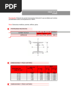 Perfiles HEB: Dimensiones y Normas | PDF