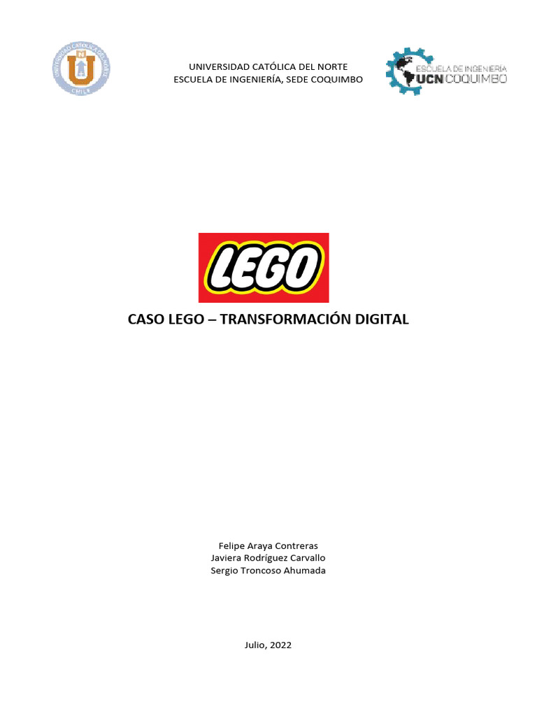 Caso LEGO - transformación digital | PDF | Business