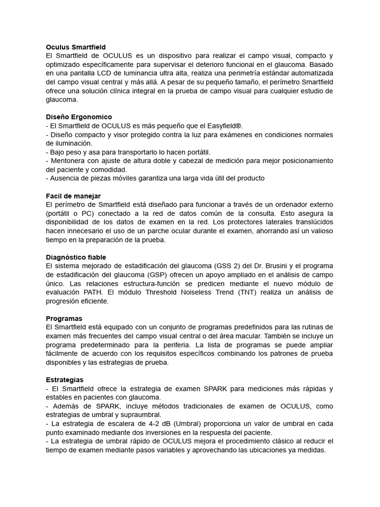 Oculus | PDF | Glaucoma | Software
