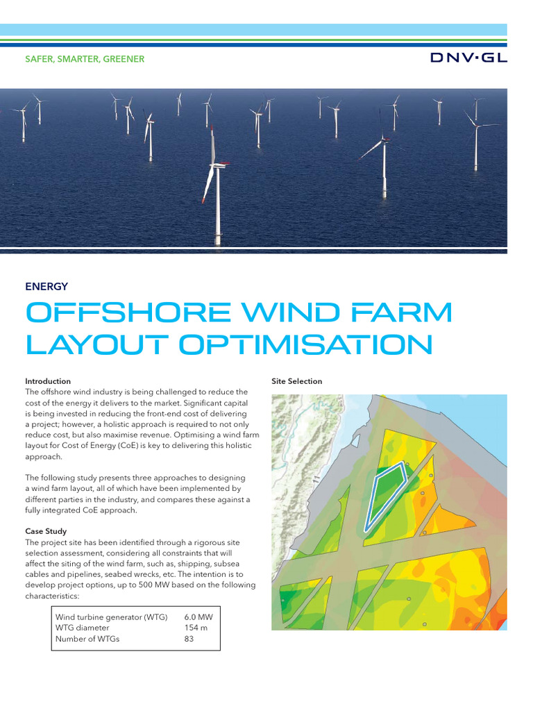 Offshore Wind Farm Layout Optimization | PDF | Wind Farm | Offshore Wind Power
