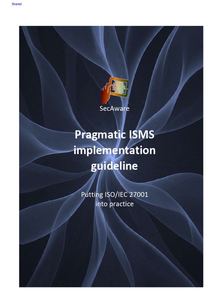 Pragmatic ISMS Implementation Guideline | PDF | Information Security | Risk