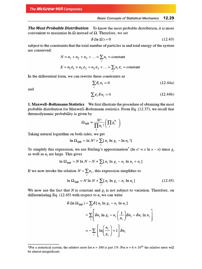 MB Distribution | PDF