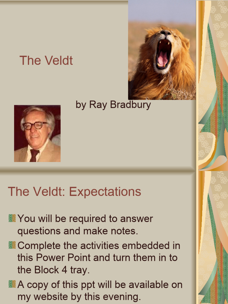 The Veldt | PDF | Anthropomorphism