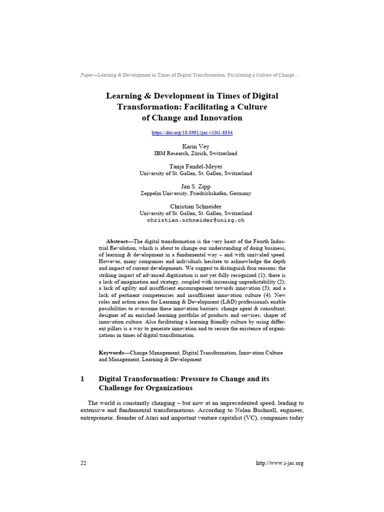 Learning Development in Times of Digital Transformation_Facilitating a Culture of Change and ...
