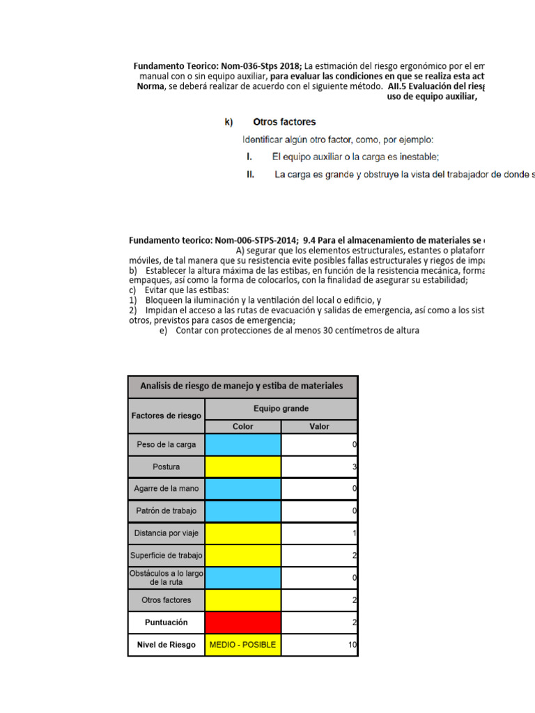 Altura máxima de estiba en almacenes | PDF