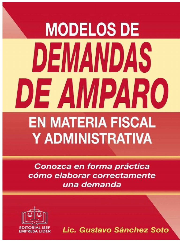 Modelos de Demanda de Amparo en Materia Fiscal y Administrativa | PDF