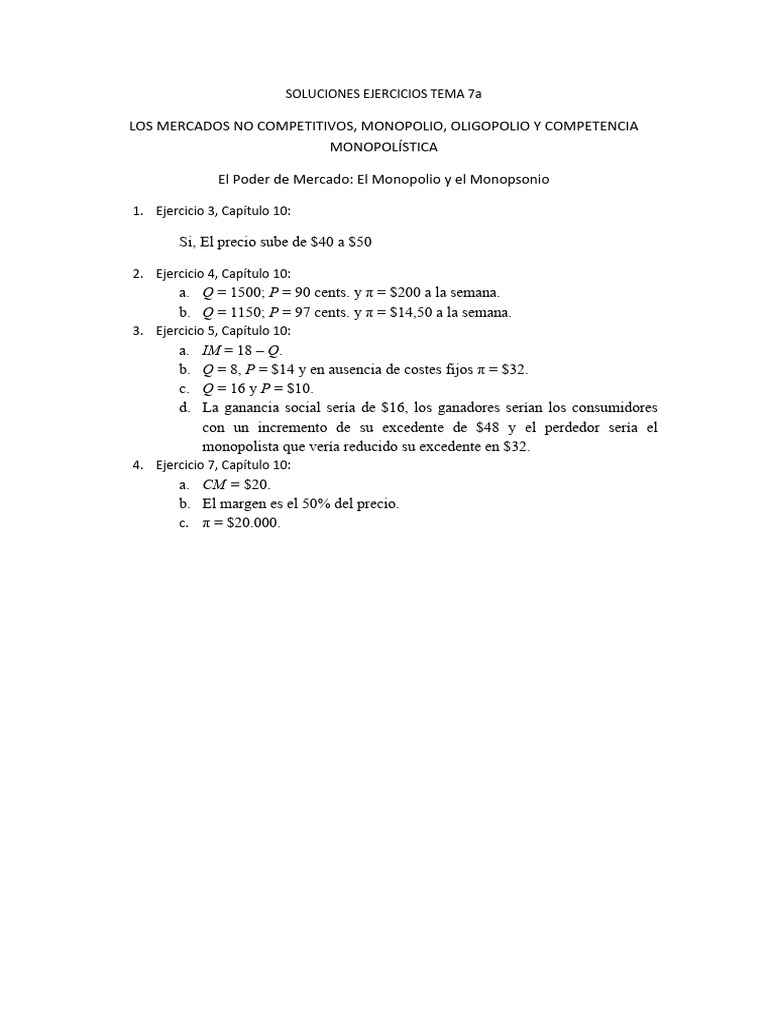 Resultados Ejercicios Tema 7a | PDF