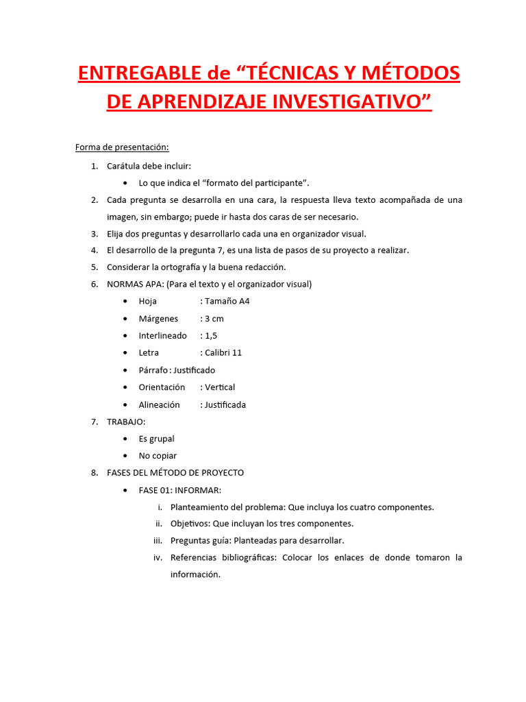 APA Proyecto Final 2024-10 | PDF | Planificación