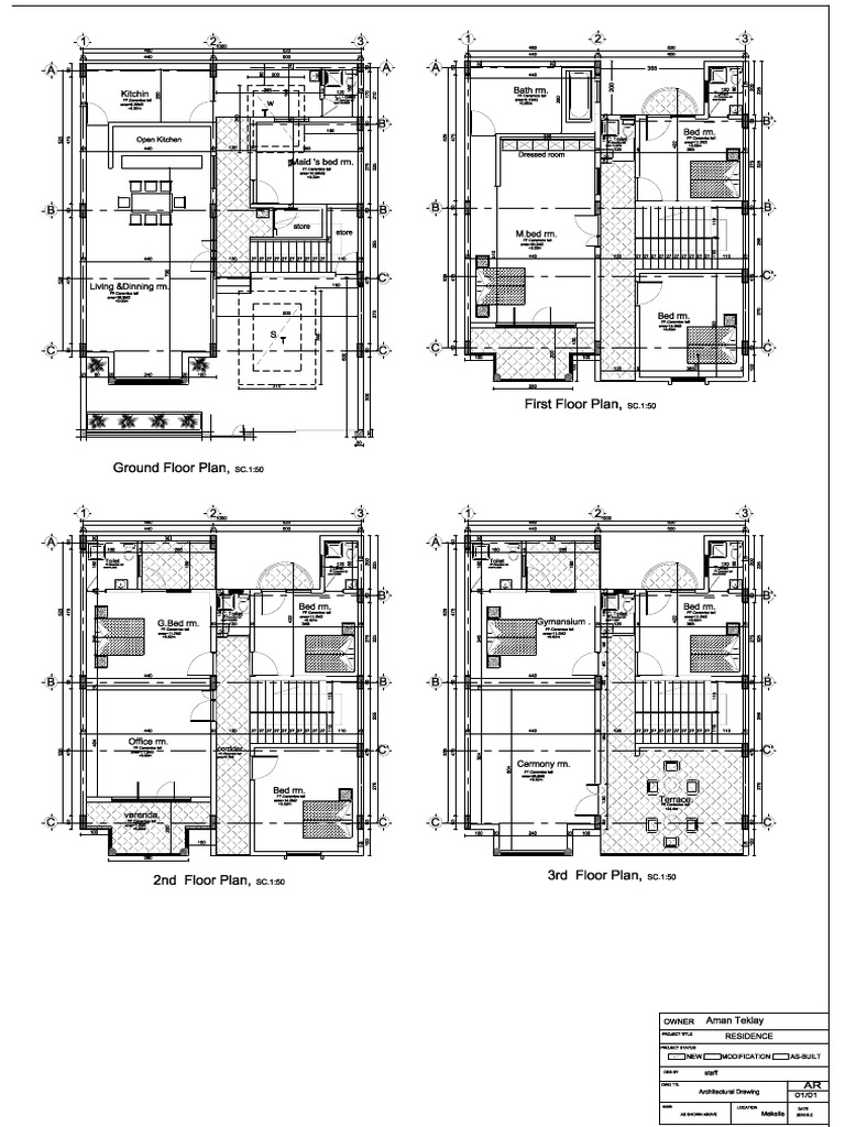 G+3 Ar Aman The Final One | PDF