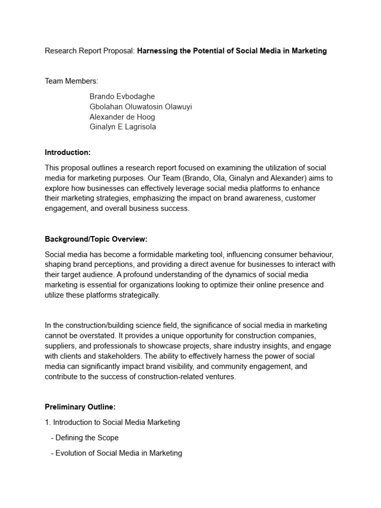 Social Media Marketing in Construction | PDF | Marketing | Social Media