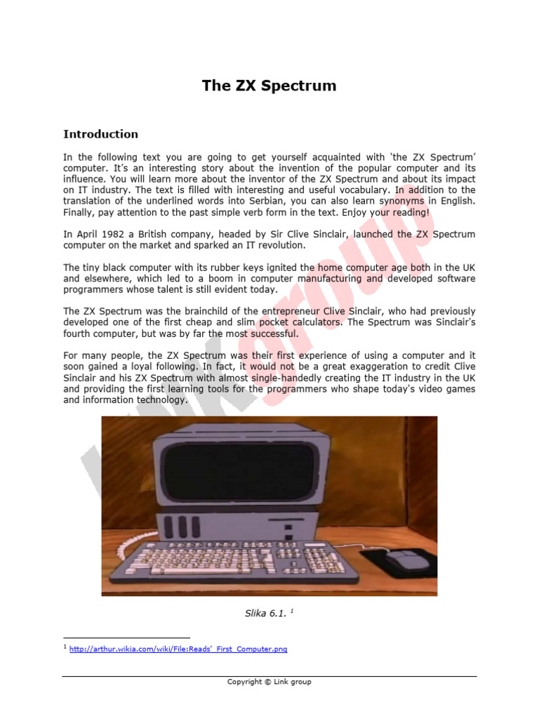 Kurs Engleskog ZX Spectrum | PDF | Linguistic Typology | Linguistic Morphology