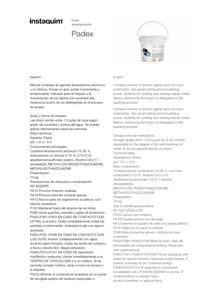 Padex | Descargar gratis PDF | Ciencia de la superficie | Materia suave