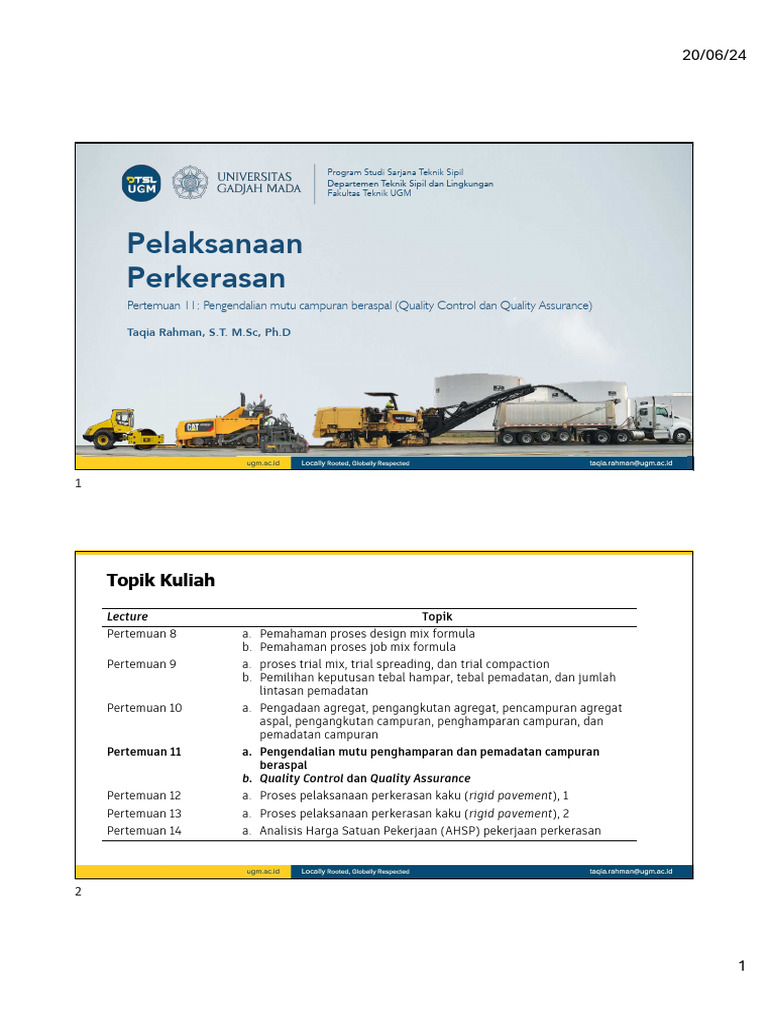 PP211 | PDF | Road Surface | Density