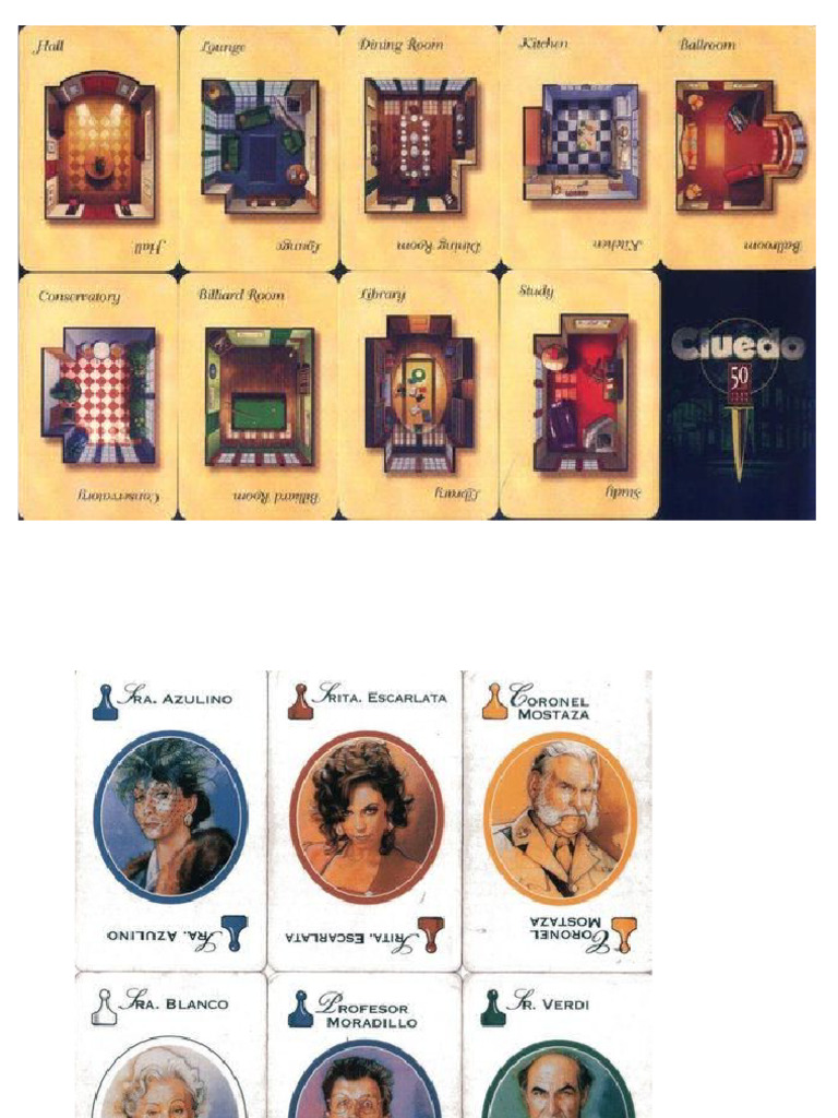 CLUE Tarjetas | PDF