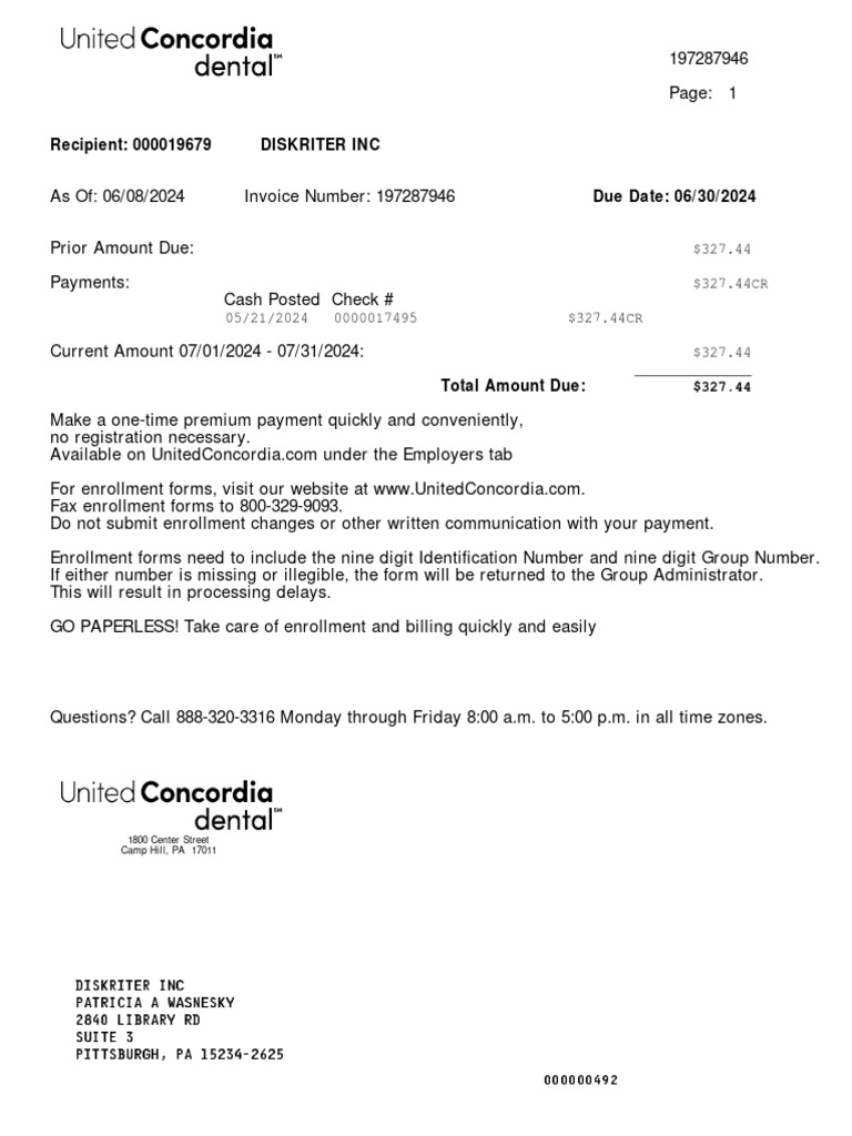 Invoice Summary and Detail Roster Report | PDF | Payments | Service ...