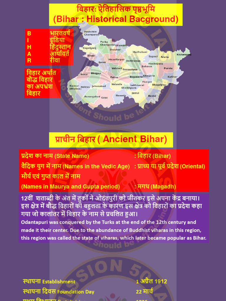History of Bihar | PDF