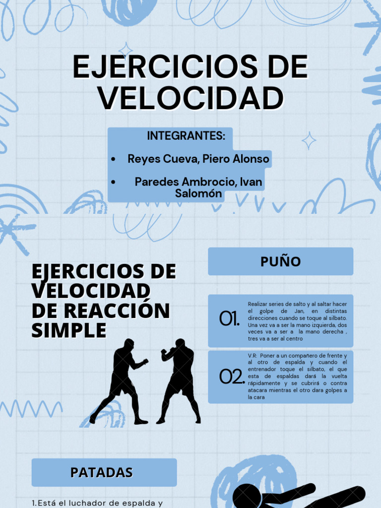 Ejercicios de Velocidad | PDF