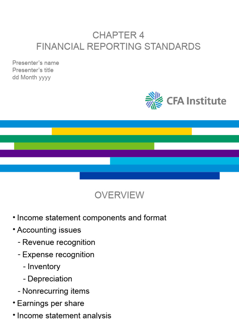 Ifsa Chapter4 | PDF | Earnings Per Share | Depreciation
