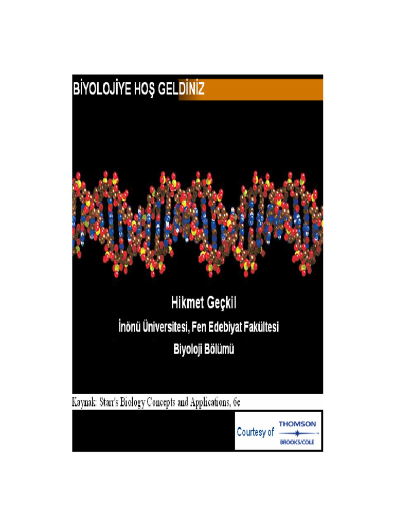 Biyolojiye davet | PDF