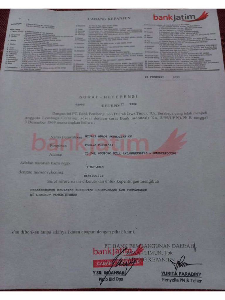 Referensi Bank | PDF