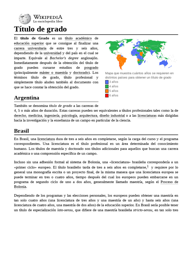 Título_de_grado | PDF | Licenciatura | Etapas educativas