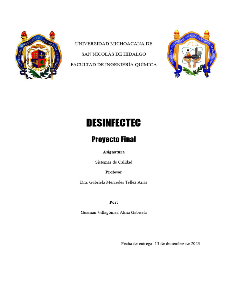 Proyecto Final SIstemas de Calidad (1) | PDF | Inteligencia artificial | Inteligencia (IA) y ...