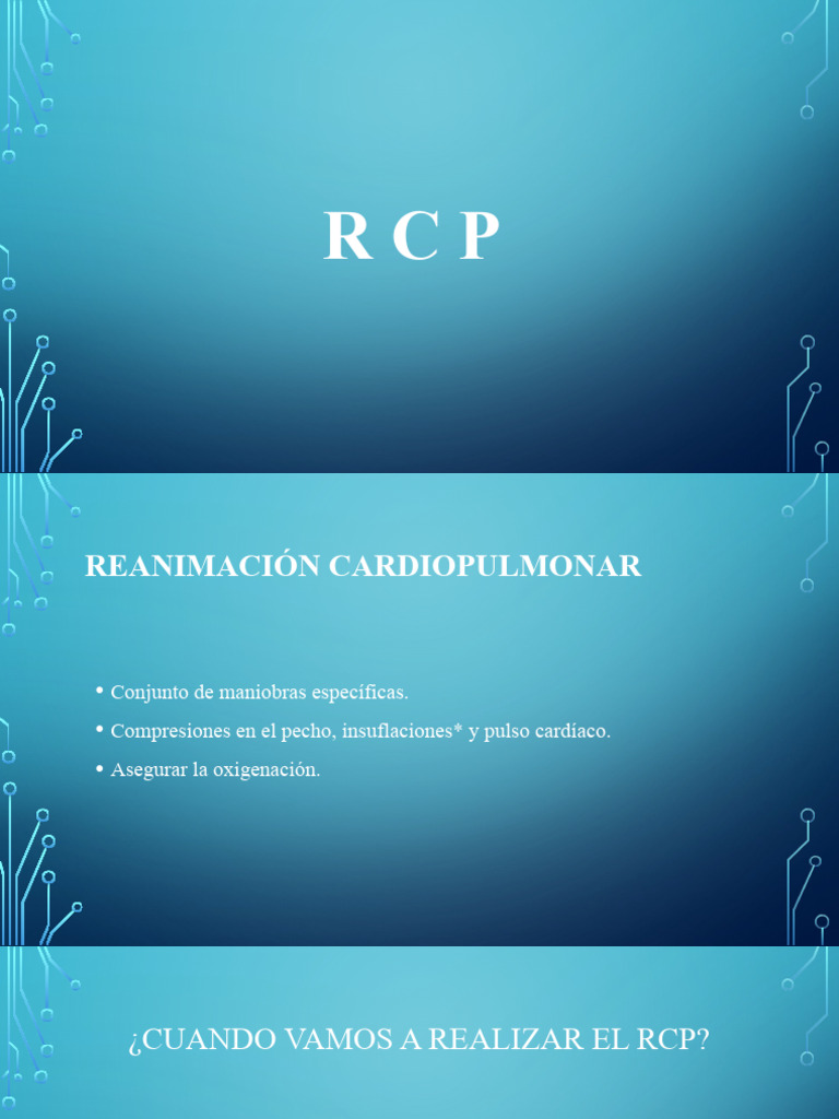 Diapositivas RCP | PDF
