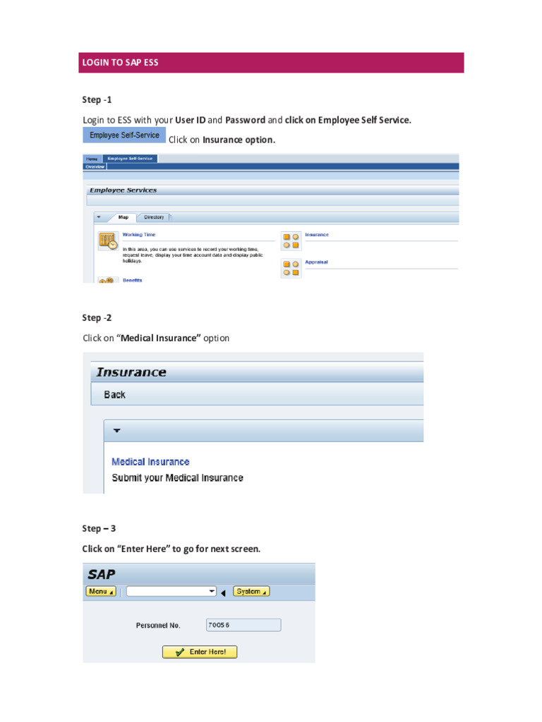 Insurance User Manual - 2023 | PDF