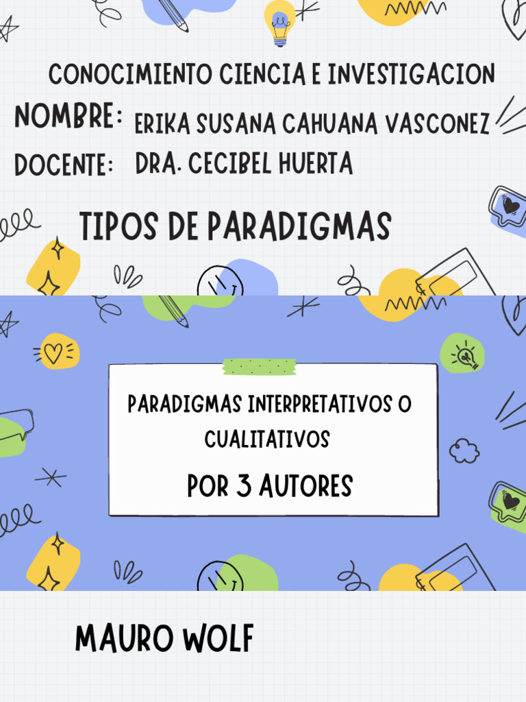 Tipos de Paradigmas 2 - Compressed | PDF | Positivismo | Sociología