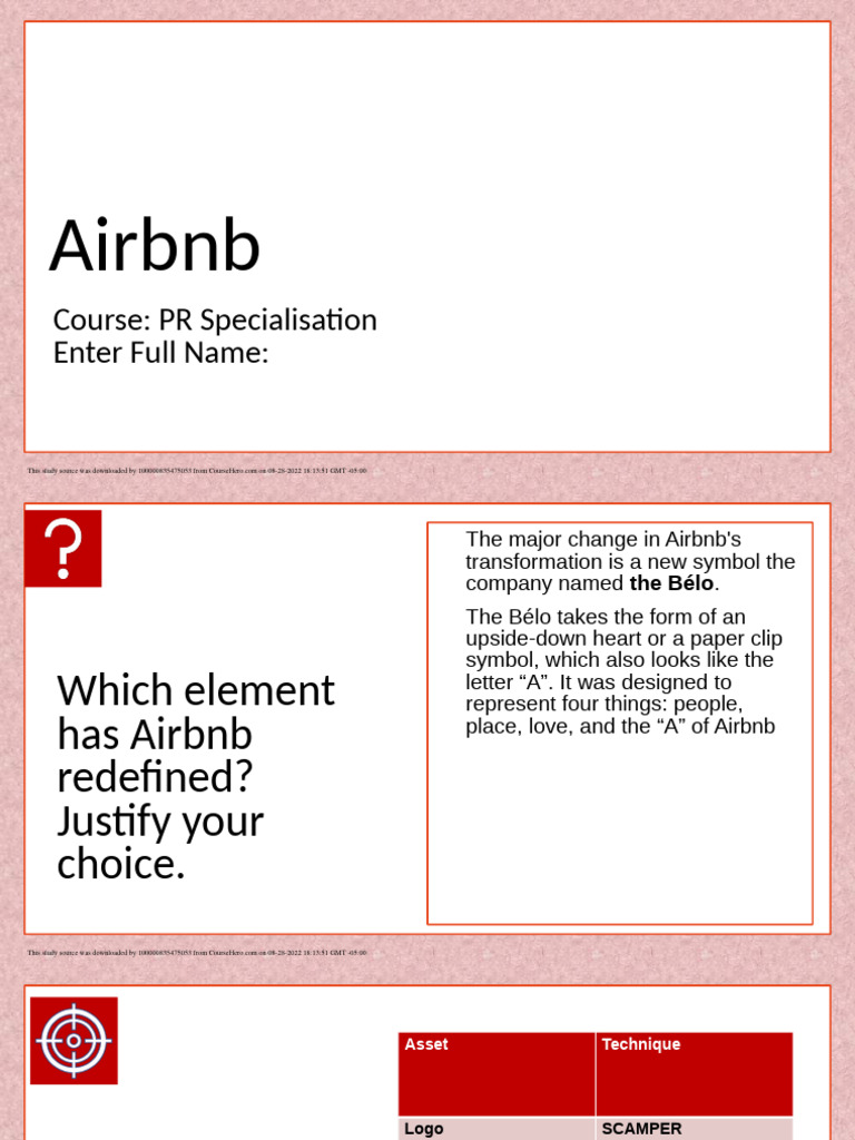 DM_MICA_AIRBNB.pptx | Download Free PDF | Marketing | Human Communication