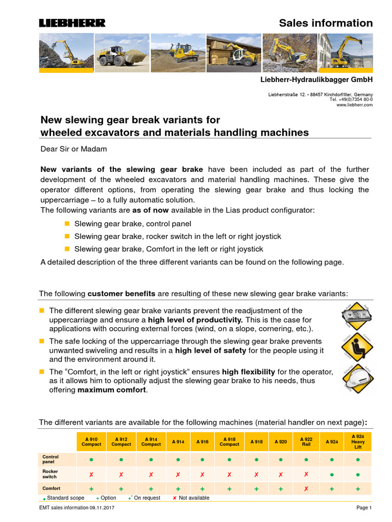Swing Brake Comfort | PDF | Manual Transmission | Gear