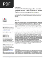 Barkley Deficits in Executive Functioning Scale (BDEFS) Validation in A ...