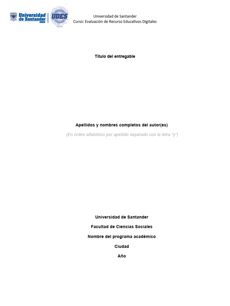 Entregable1 Plantilla Modelo LORI | PDF | Evaluación | Diseño