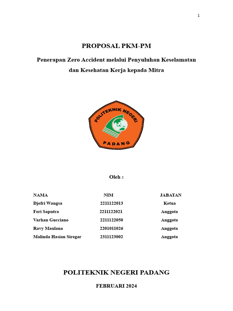 PROPOSAL PKM Revisi | PDF | Bisnis