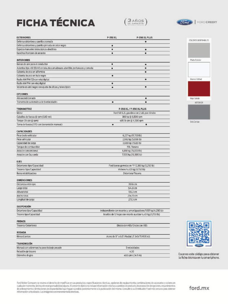 FMX F350 2016 Brochure | PDF