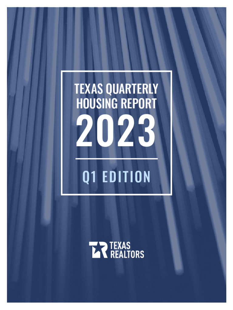 2023 Q1 QuarterlyHousingReport | PDF | Mortgages | Real Estate