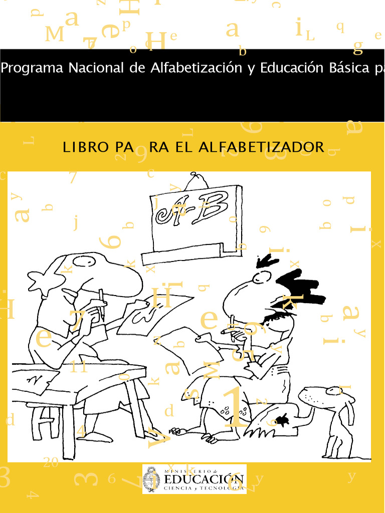 Libro Para El Alfabetizador | PDF | Vocal | Sílaba