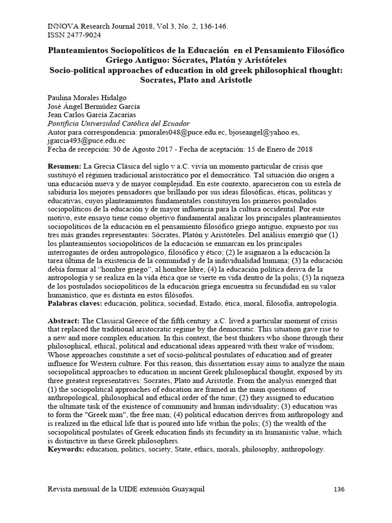 FILOSOFIA Material de Apoyo Educación Básica | PDF | Platón | Aristóteles