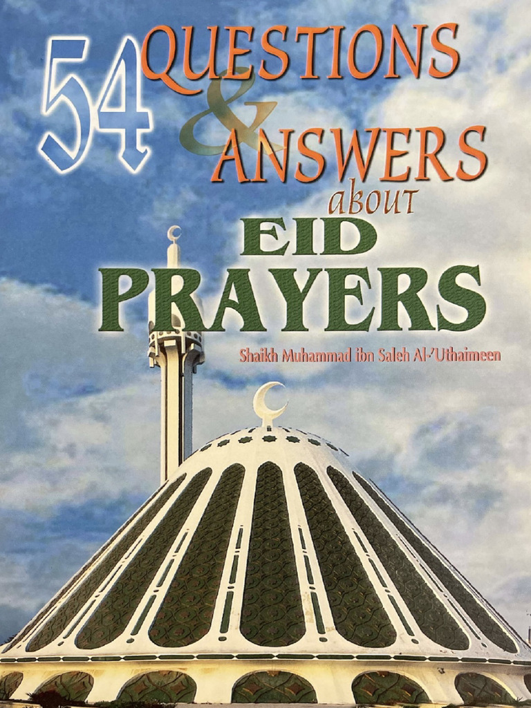 54 Question and Answer About Eid | PDF