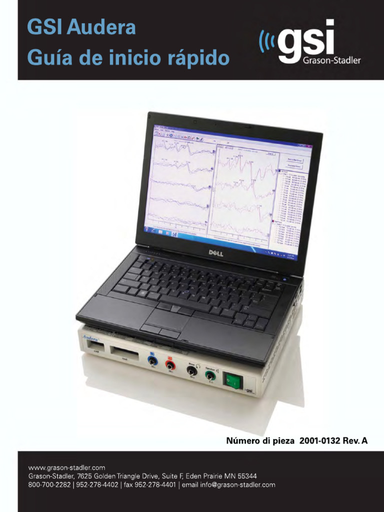 GSI Audera Abbreviated User Manual - Spanish 2001-0132 Rev | PDF ...