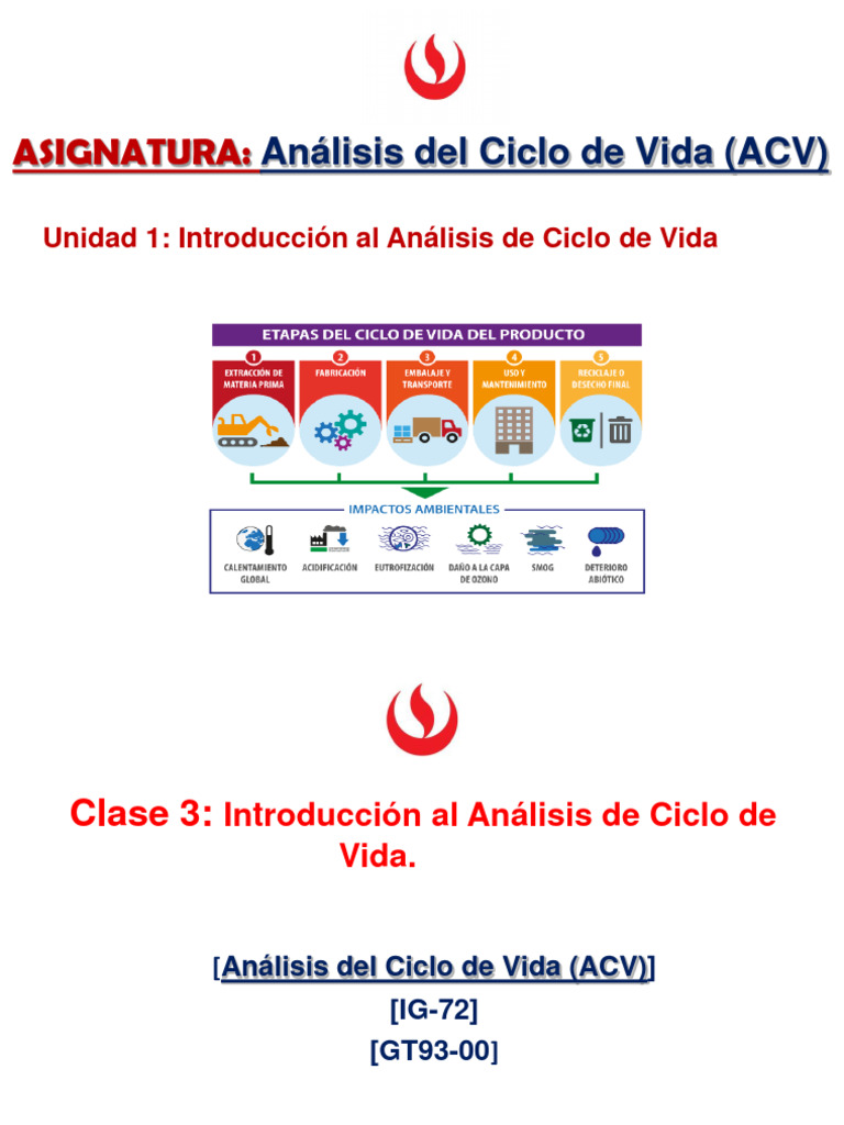Analisis de Ciclo de Vida1.1 | Descargar gratis PDF | Evaluación del ciclo de vida | Entorno natural