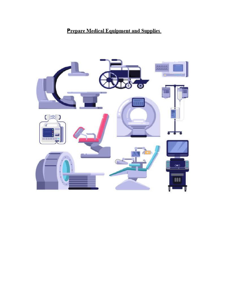 Medical Equipment Preparation Guide | PDF | Heart | Surgical Suture