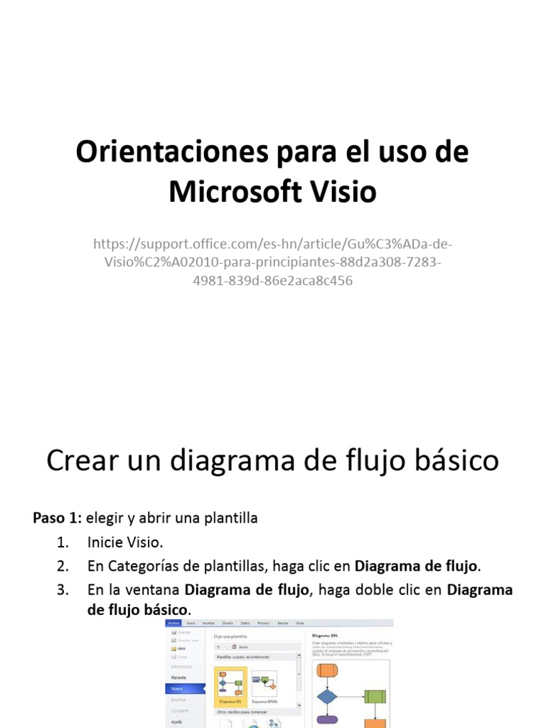 Manual de Uso de Microsoft Visio | PDF | Ventana (informática) | Software
