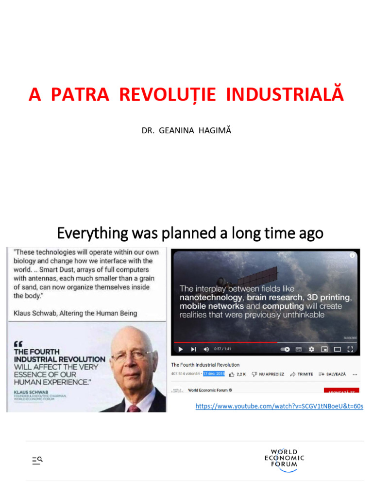 Dr. Geanina Hagima - A Patra Revolutie Industriala | PDF