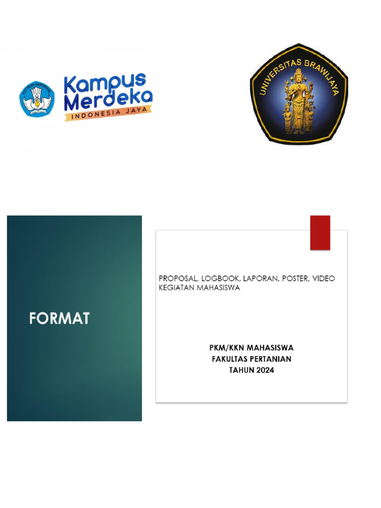 Format Prop DLL Bagi Mahasiswa KKN FP Ub 2024 - Rev | PDF | Karier ...